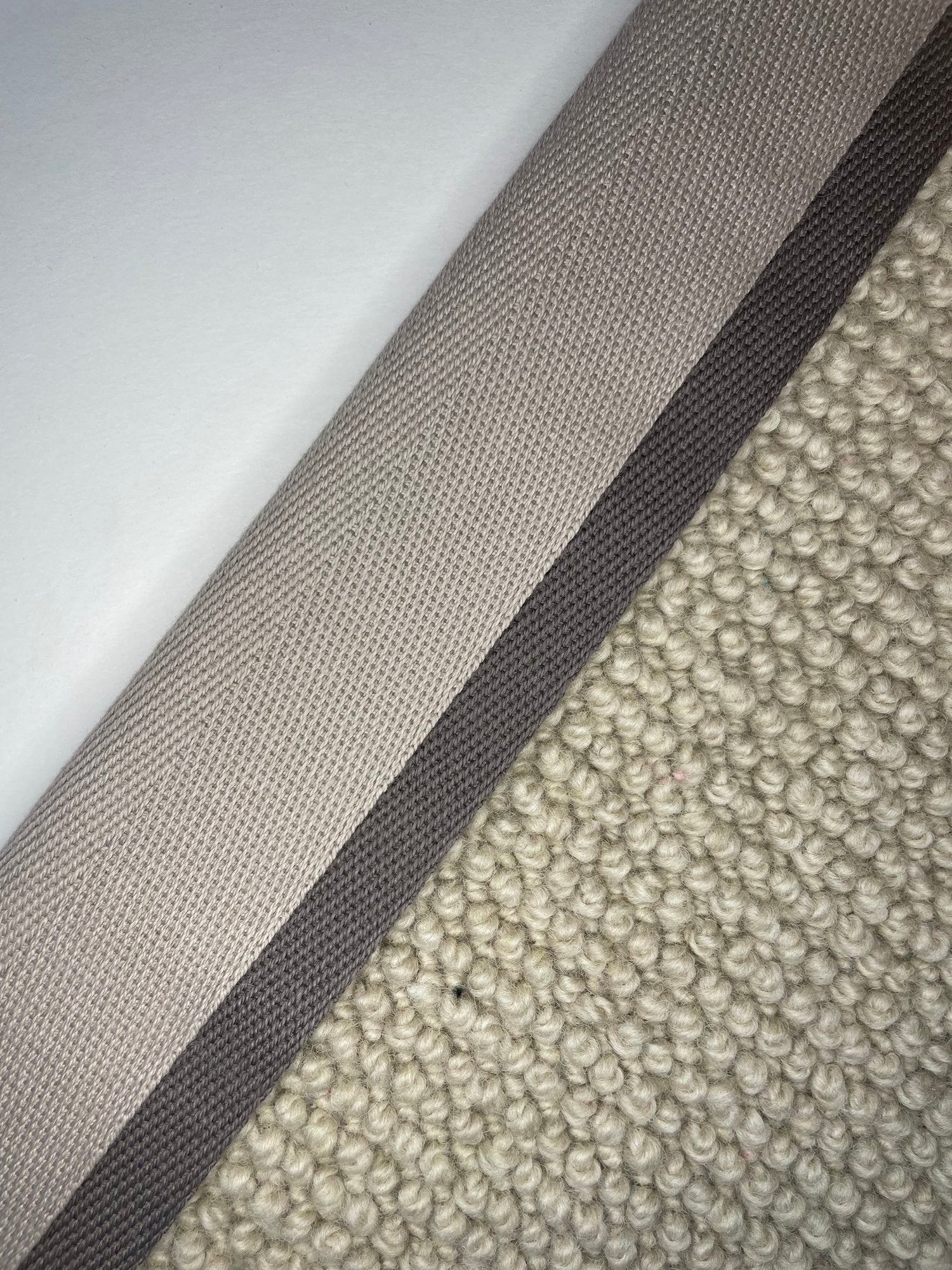 Carpet Edging Double Border Simply Taupe And Iron Gate border tape ont ...
